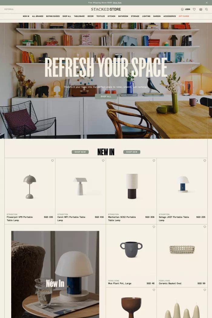 The Stacked Store – A Curated Collection Of Home & Living Products
